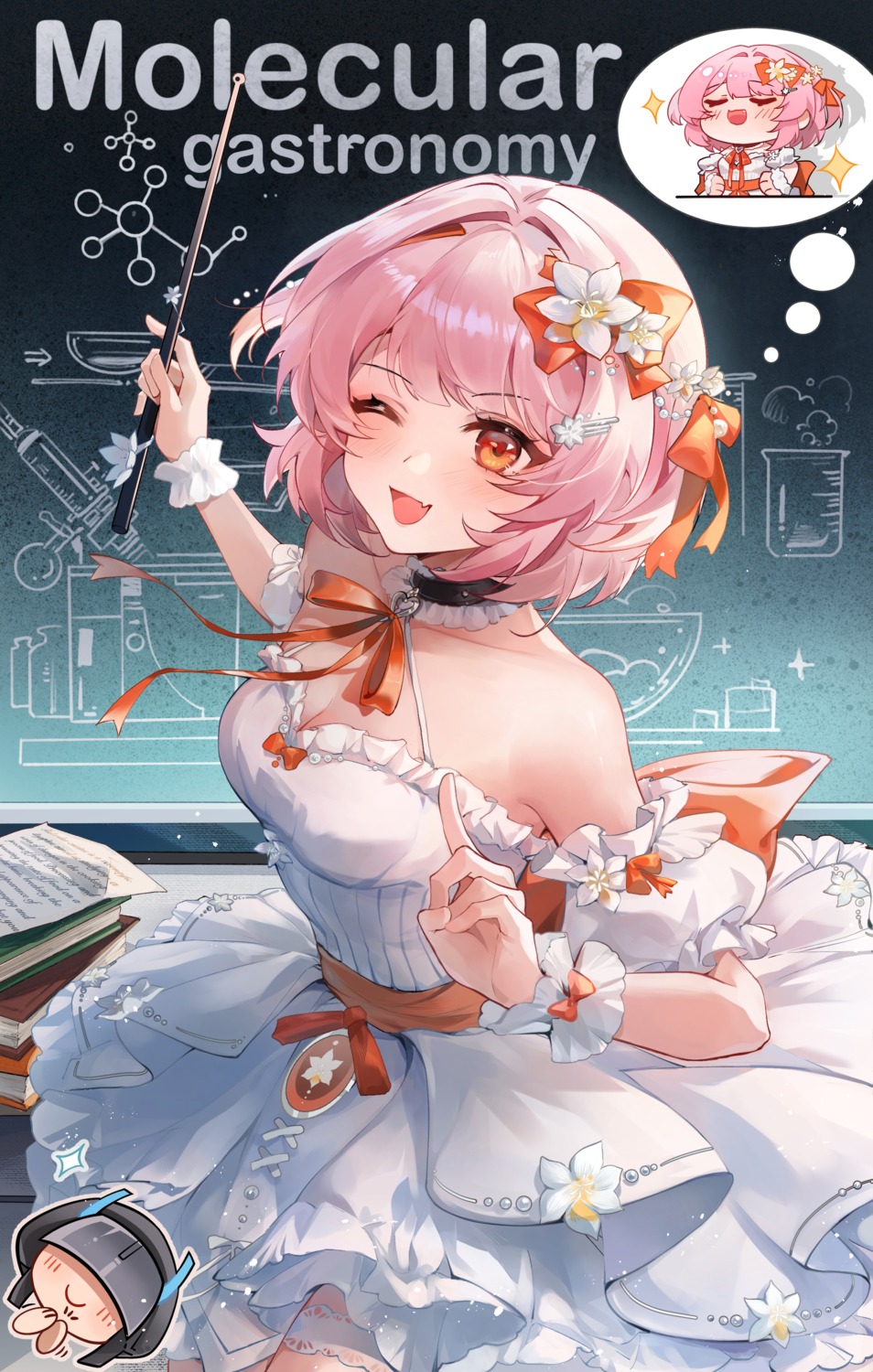 snowbreak: containment zone fritia ignis chibi dress garter no bra tagme weapon | #1234194 ...